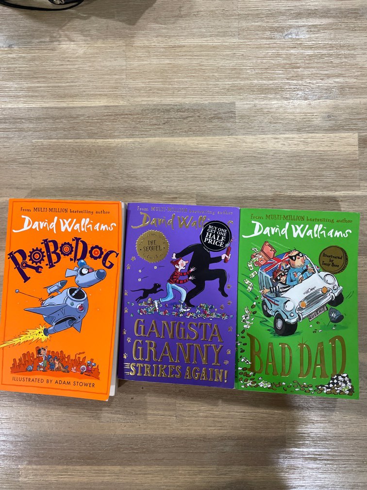 David Walliams gangsta granny strikes again (sequel) and bad dad ...