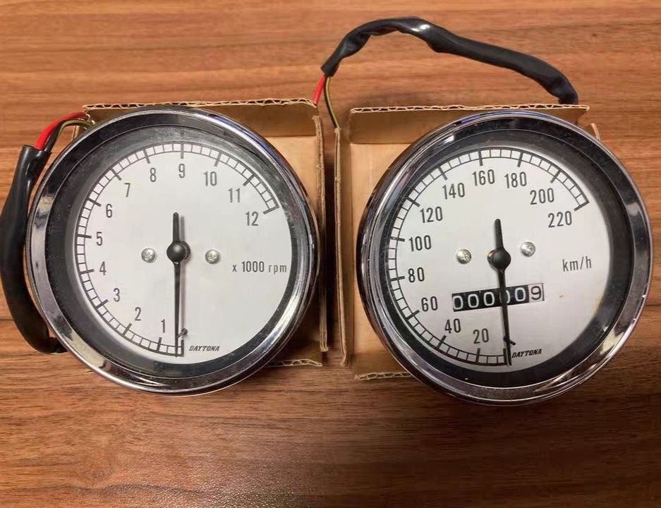 Daytona Speedometer Technometer SR400 SR500 YAMAHA Honda Gb250 cb400ss ...
