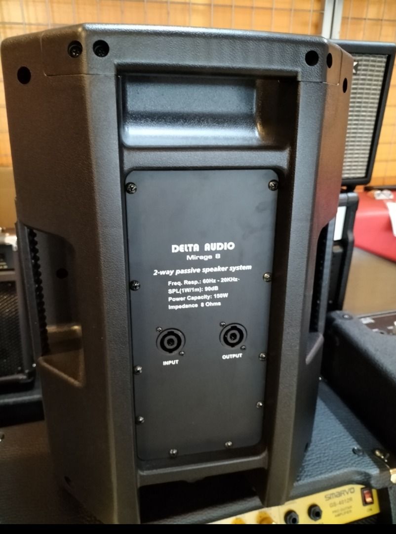 Delta Audio -Passive Speaker-100 watts @ 8 ohm (Mirage 8), Hobbies ...