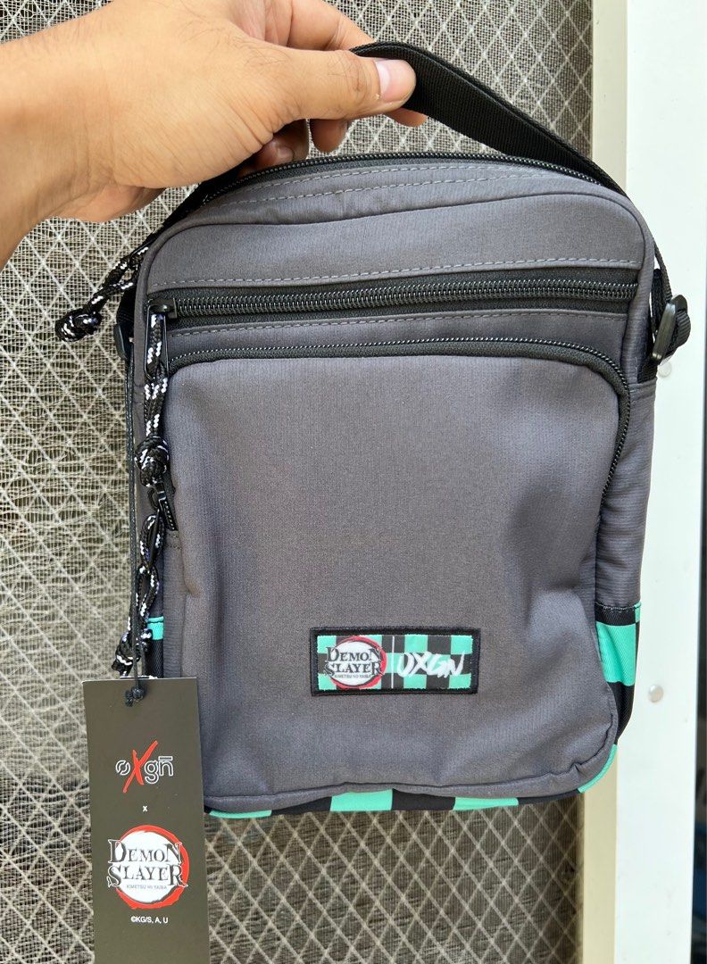 DEMON SLAYER TANJIRO SLINGBAG BY OXYGEN BRAND, Men's Fashion, Bags ...