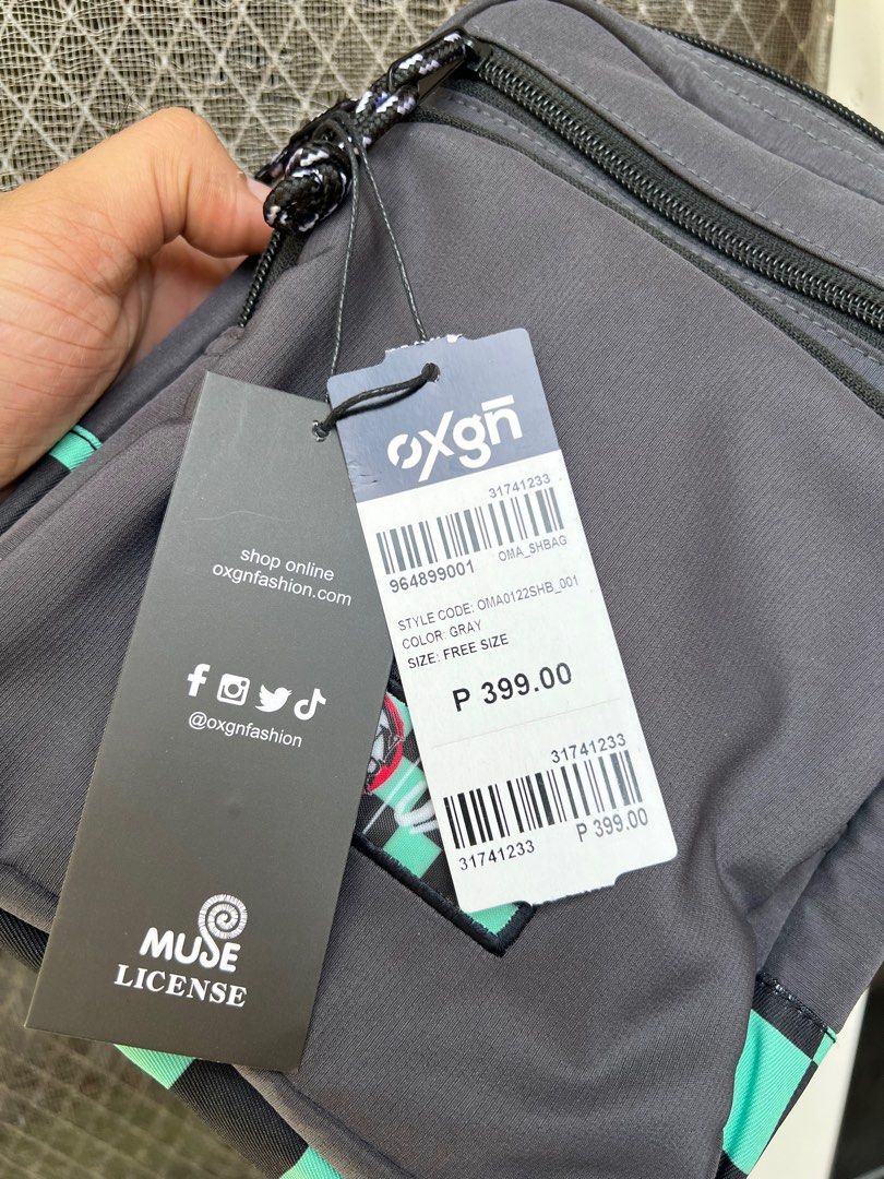 DEMON SLAYER TANJIRO SLINGBAG BY OXYGEN BRAND, Men's Fashion, Bags ...