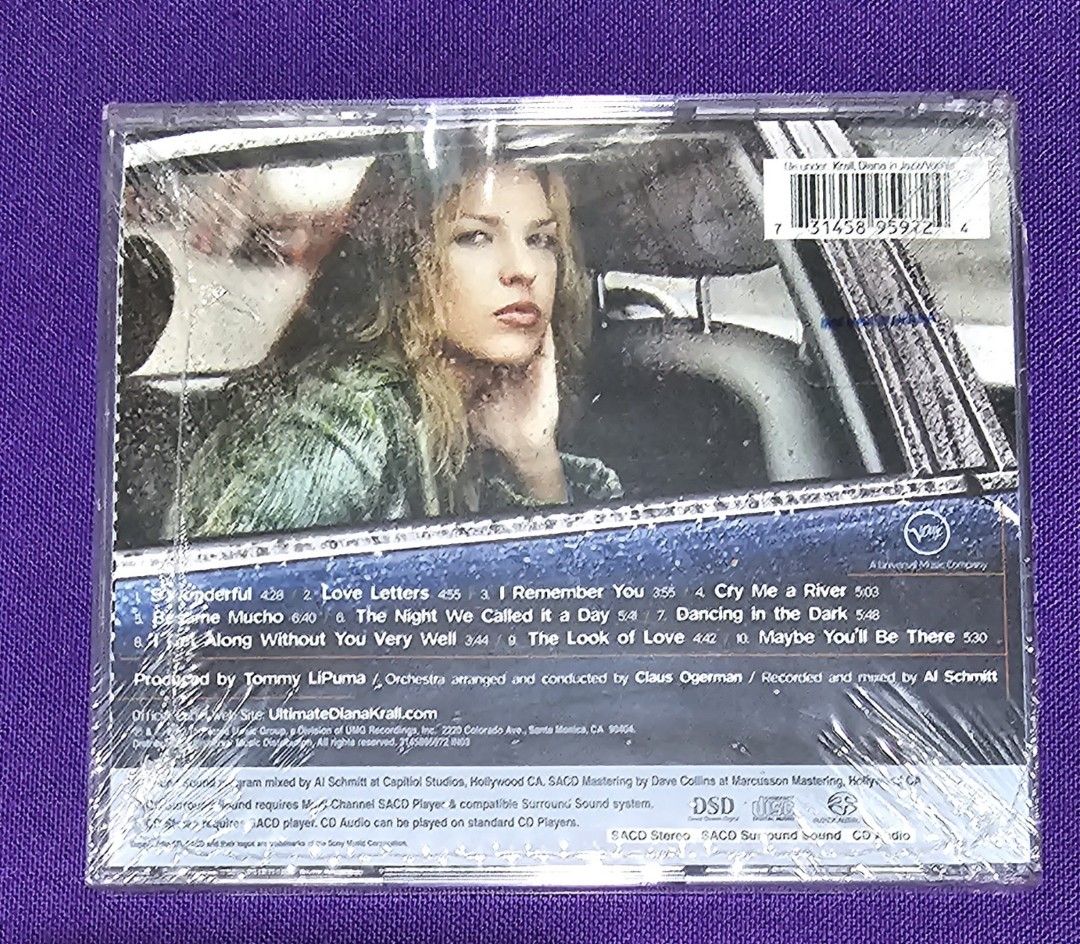 Diana Krall - Look of Love - SACD hybrid, multichannel stereo SACD - sealed on Carousell
