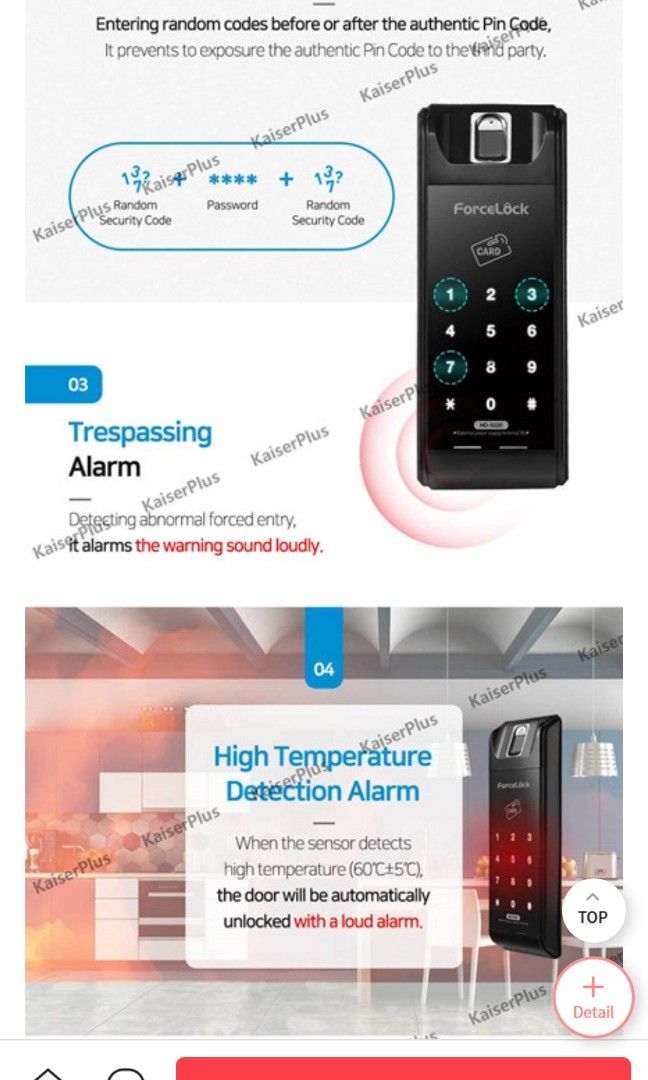 Digital Lock for HDB Gate & Main Door Bundle, Furniture & Home Living ...