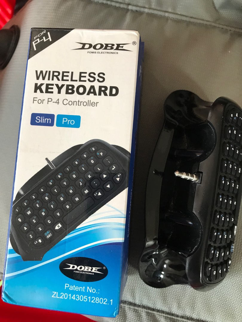 Dobe Wireless Bluetooth Keyboard for PS4, Video Gaming, Gaming ...