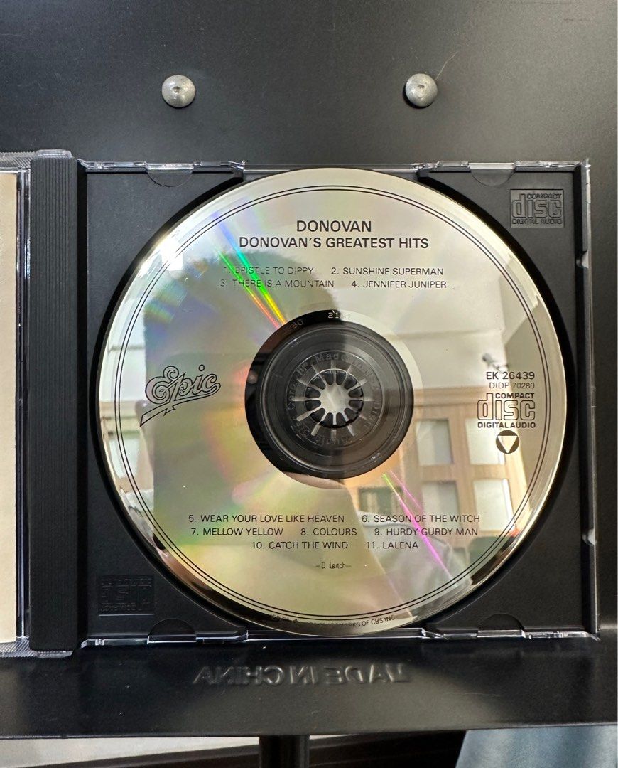 Donovan Greatest Hits - Secondhand CD (Original First Pressed, USA ...