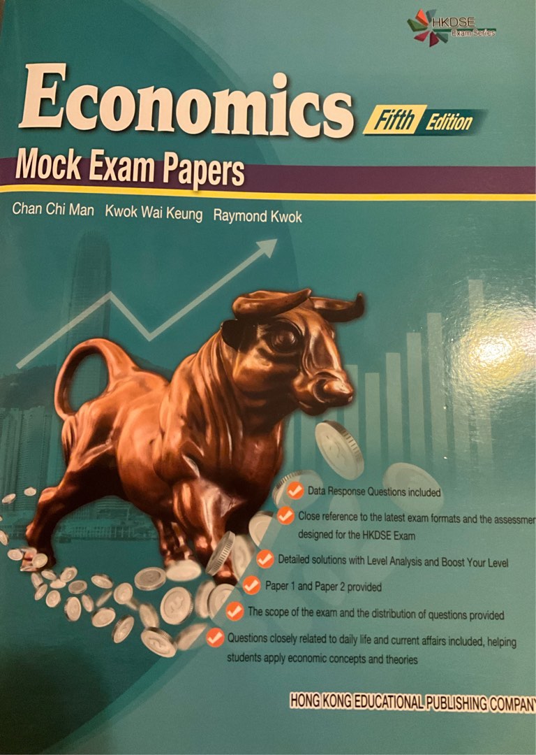 DSE ECON Mock Paper, 興趣及遊戲, 書本 & 文具, 教科書 - Carousell