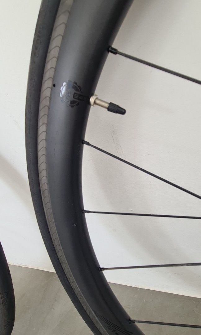 Elite Carbon Wheelset - RAC series (V-brake) 45mm Depth (R11 Hubs ...