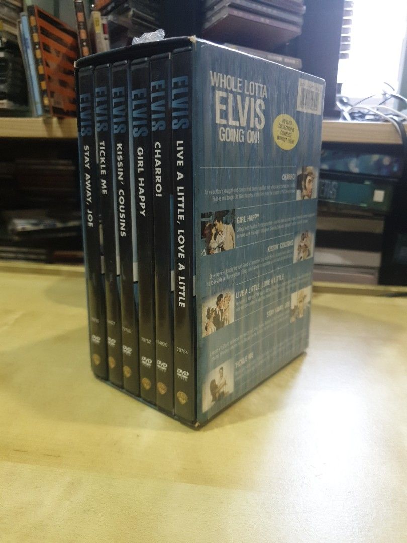Elvis Presley DVD Box Set, Hobbies & Toys, Music & Media, CDs & DVDs on ...