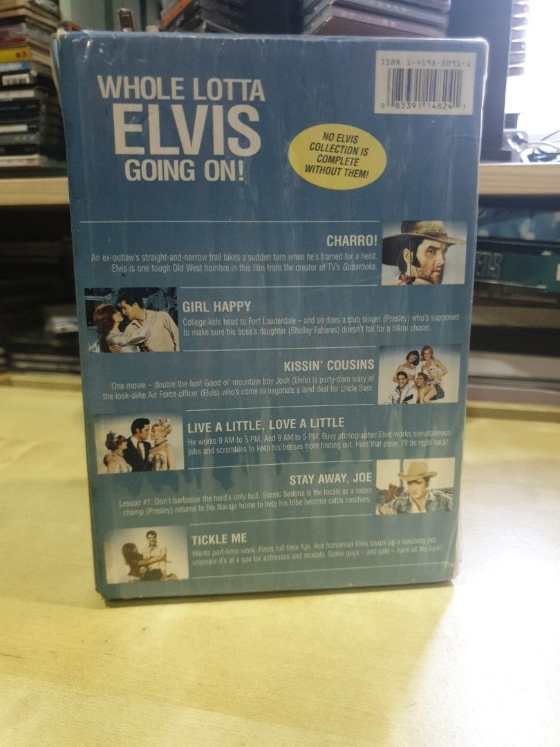 Elvis Presley DVD Box Set, Hobbies & Toys, Music & Media, CDs & DVDs on ...