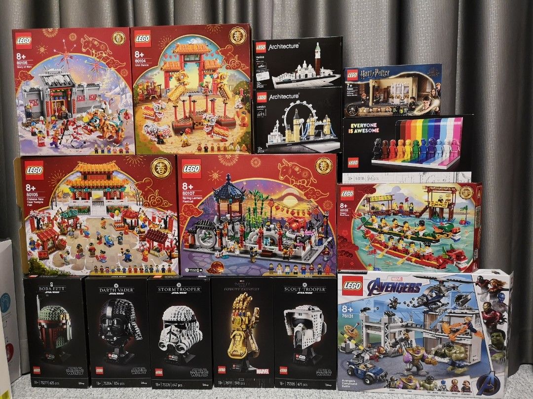 Empty Lego Boxes, Hobbies & Toys, Toys & Games on Carousell