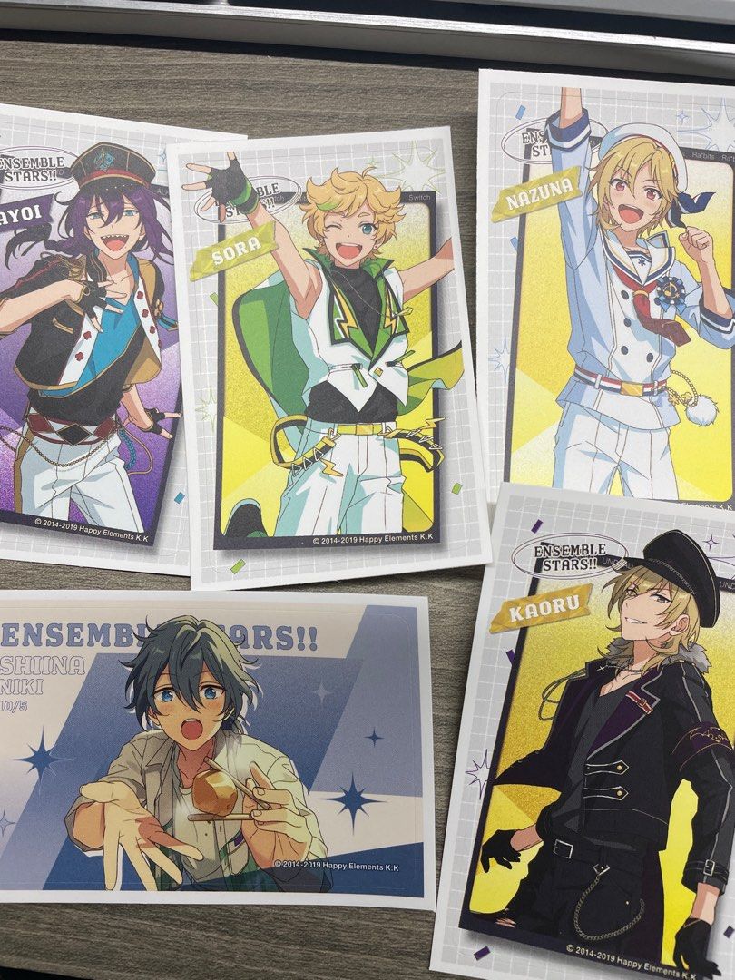 enstars / ensemble stars badges and stickers, Hobbies & Toys ...