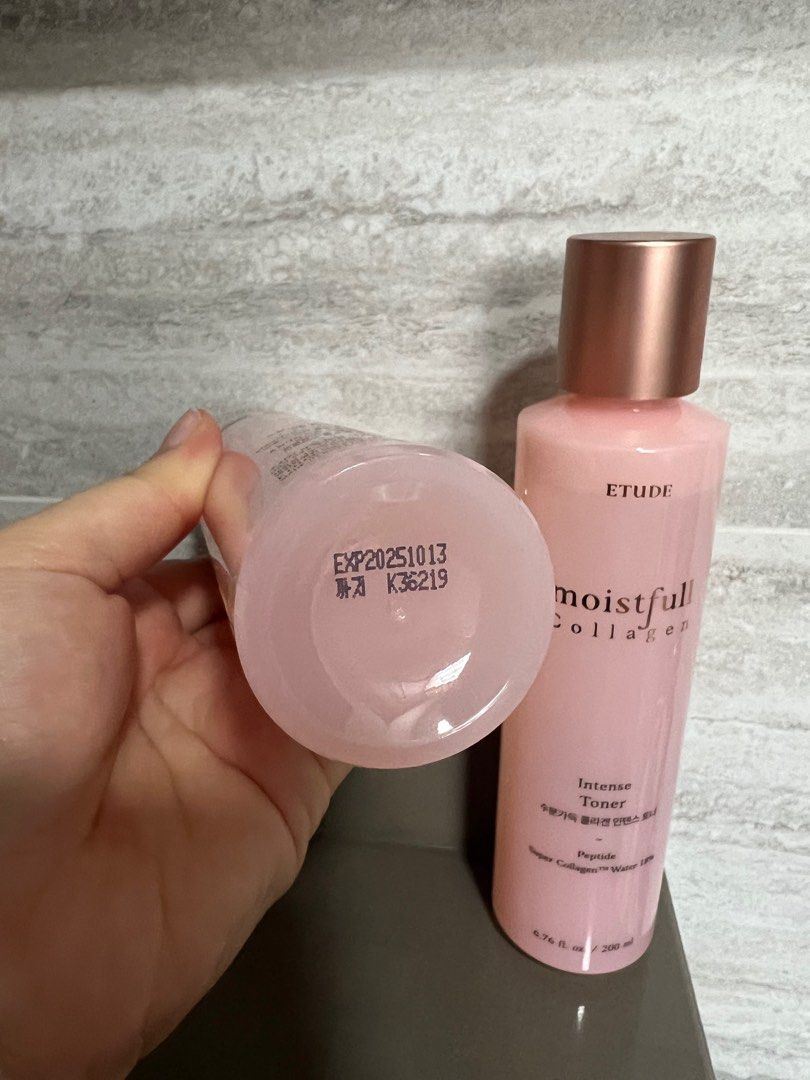 Etude Moistfull Collagen Intense Toner & Serum Set, Beauty & Personal ...