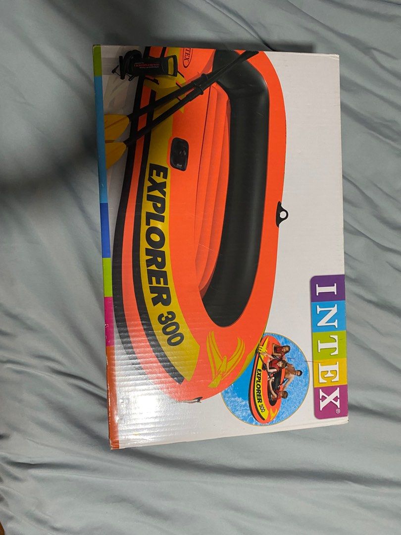 Explorer 300 Inflator Raft, Sports Equipment, Other Sports Equipment ...