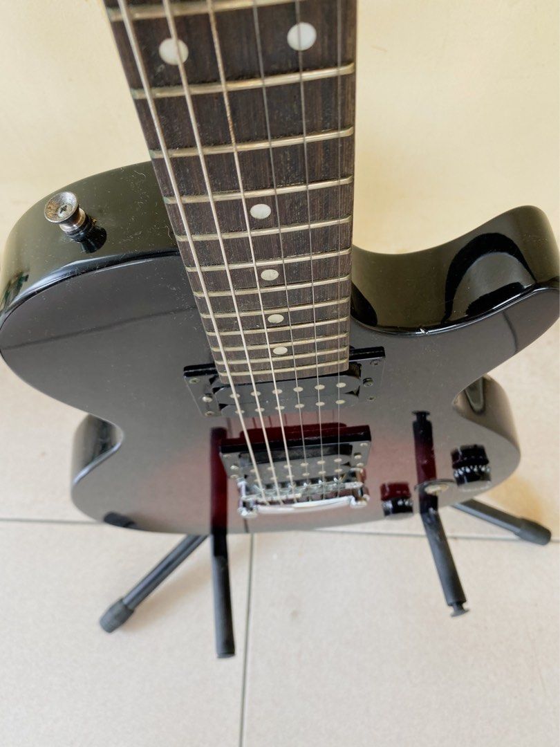 Fernando SLP-1 Electric Guitar LP (Black), Hobbies & Toys, Music ...