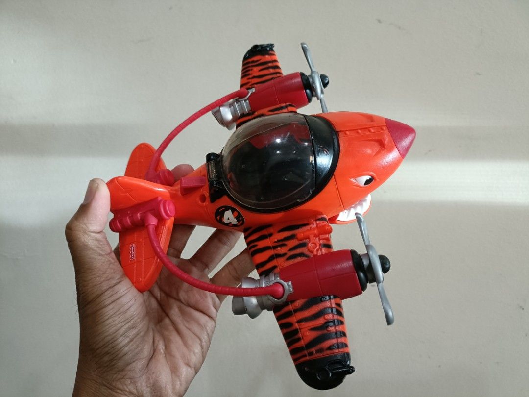Fisher-Price Imaginext Sky Racers Flying Tiger, Hobbies & Toys, Toys ...