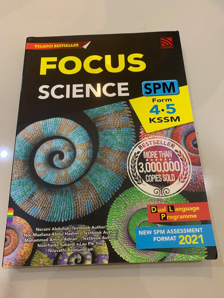 Focus Science Form 4&5 KSSM, Hobbies & Toys, Books & Magazines, Textbooks on Carousell