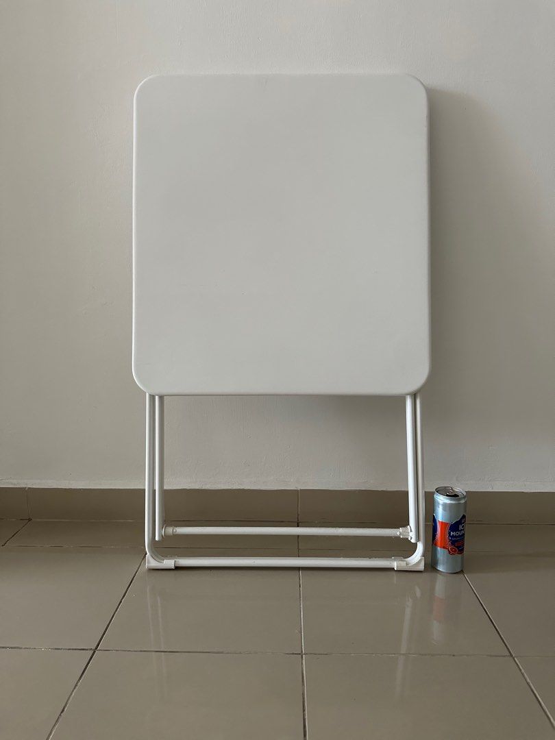 Foldable metal table, Furniture & Home Living, Furniture, Tables & Sets ...