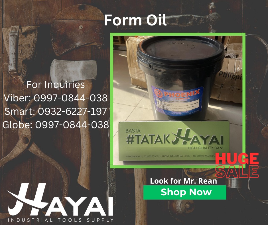 Form Oil, Commercial & Industrial, Industrial Equipment on Carousell