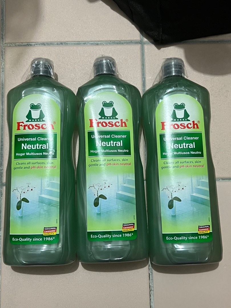 Frosch Universal PH neutral Cleaner - Made in Germany 1litre x 3 ...