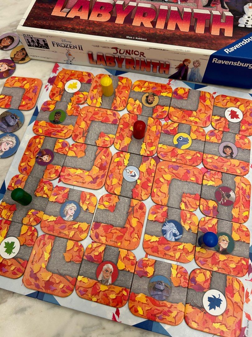 Frozen 2 Labyrinth Junior Board Game, Hobbies & Toys, Toys & Games on ...