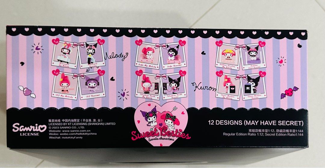 $150 Lowest! Ready Stock Full set 12 pcs Authentic PopMart Sanrio ...