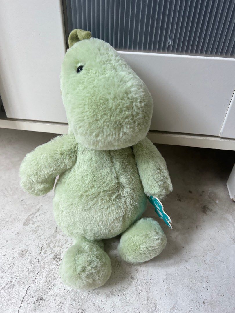 Funclaw / Fun Claw - BNWT Dinosaur T-Rex Green Soft Toy, Hobbies & Toys ...