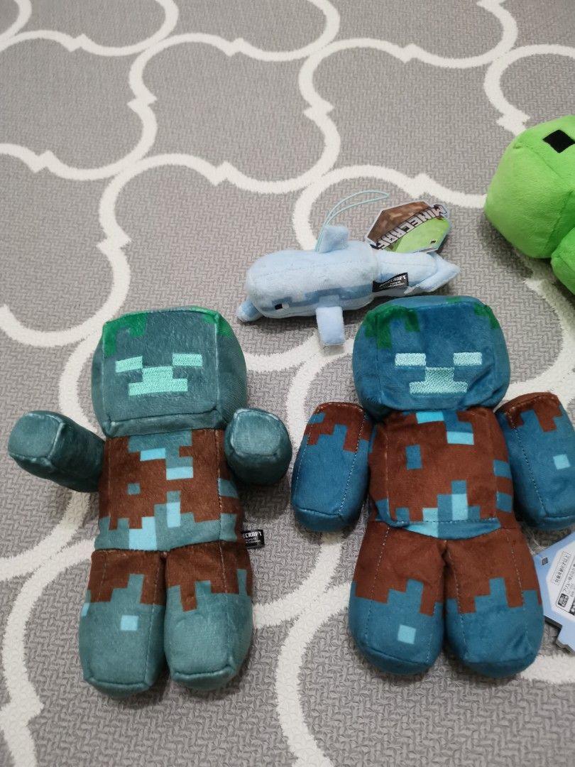 Furyu Minecraft Plush Toy, Hobbies & Toys, Toys & Games on Carousell