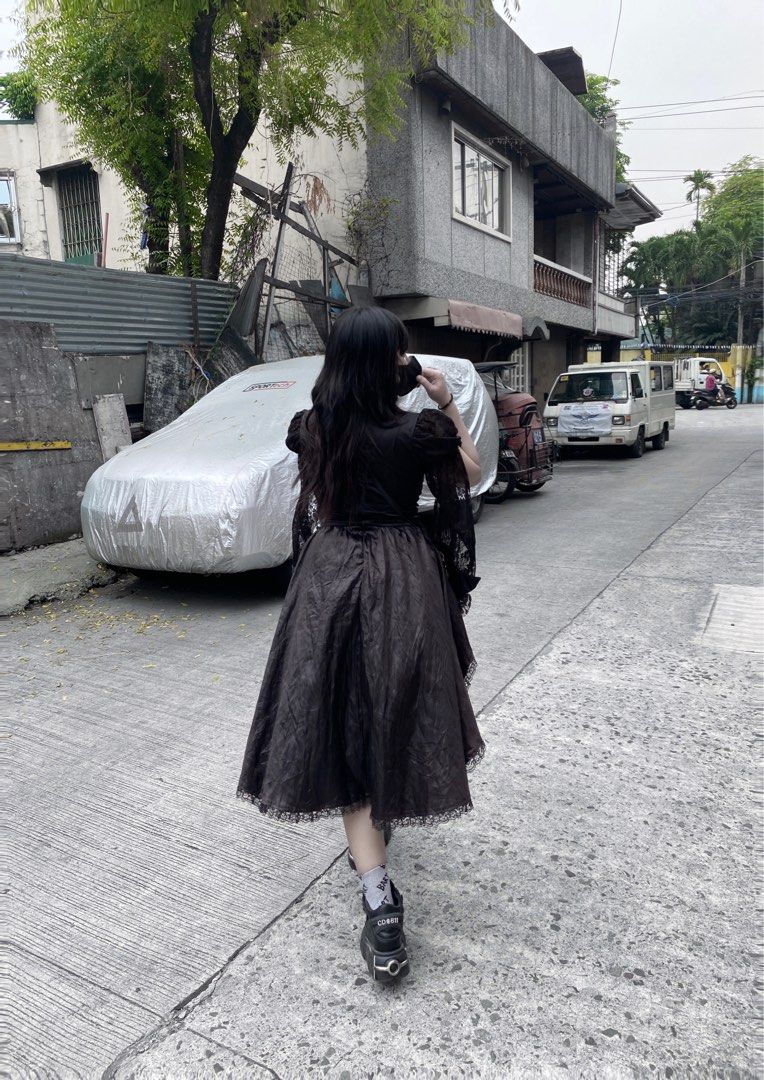 GOTH GRUNGE LOLITA PUNK VAMPIRE DRESS, Women's Fashion, Dresses & Sets ...