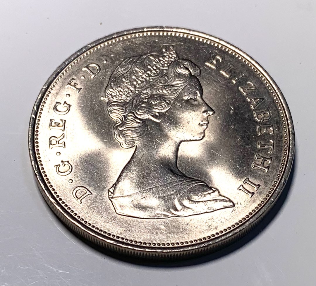 Great Britain 1981 Royal Wedding Crown Commemorative Coin in BU ...