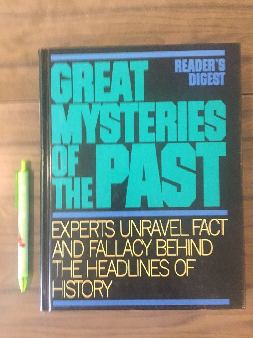Great mysteries of the Past, Hobbies & Toys, Books & Magazines ...