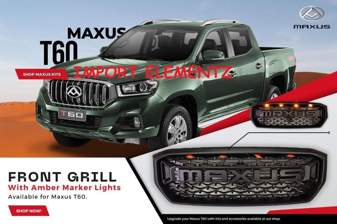 grill maxus t60, Car Parts & Accessories, Body Parts and Accessories on ...