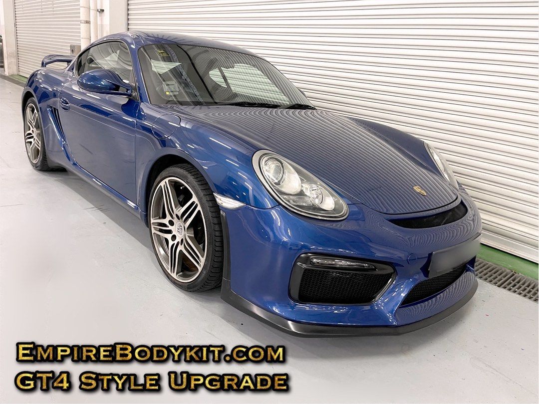 GT wing for Porsche Cayman 987, Car Accessories, Accessories on Carousell