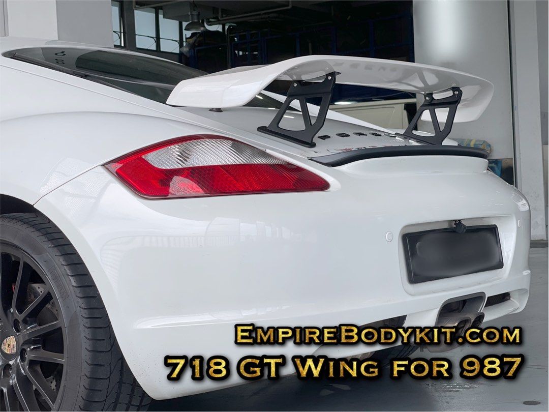 GT wing for Porsche Cayman 987 on Carousell