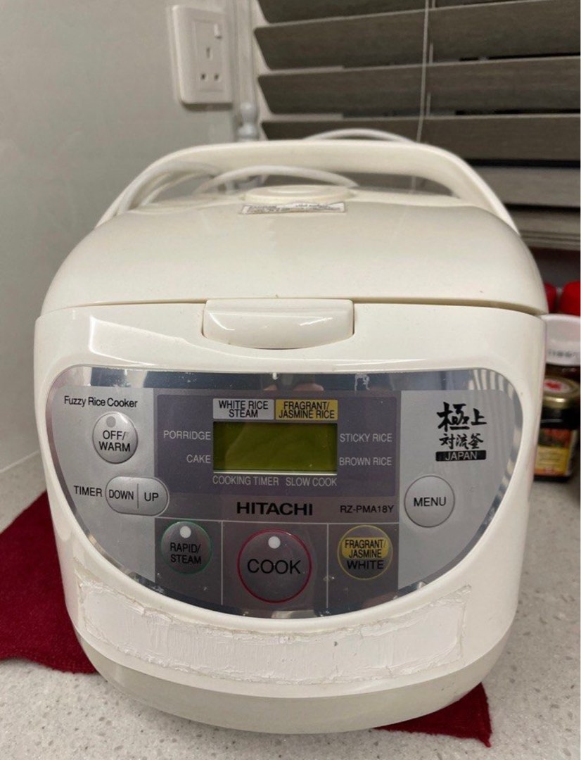 Hitachi Rice cooker 1.8L, TV & Home Appliances, Kitchen Appliances ...