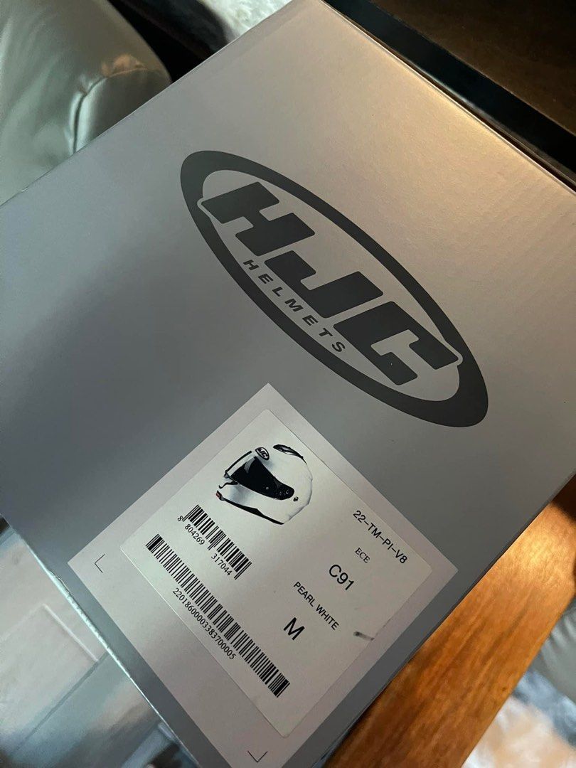 HJC C91 helmet, Motorbikes, Motorbike Parts & Accessories, Helmets and ...