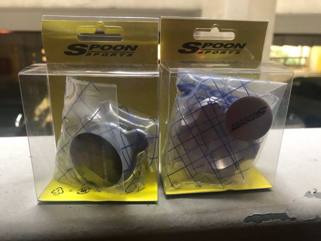 Honda Original Spoon Oil and Radiator Cap, Car Accessories, Accessories ...