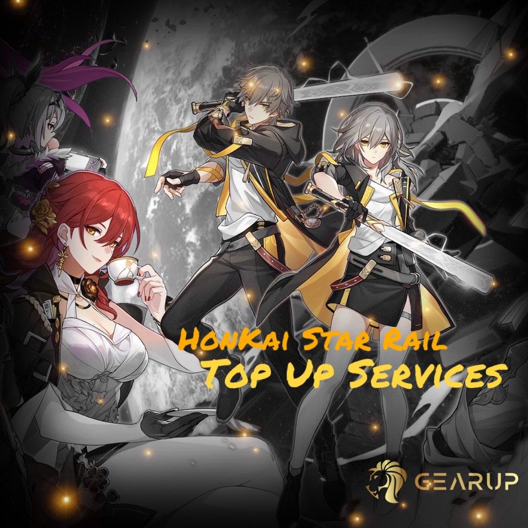 HonKai Star Rail TopUp Services | HonKai | Star Rail, Video Gaming ...