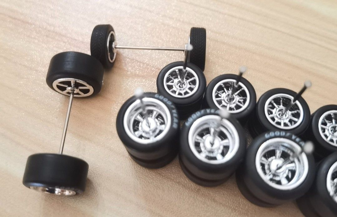 Hot Wheels 1 :64 Diecast custom Bel Air Gasser Tayar Rubber, Hobbies ...