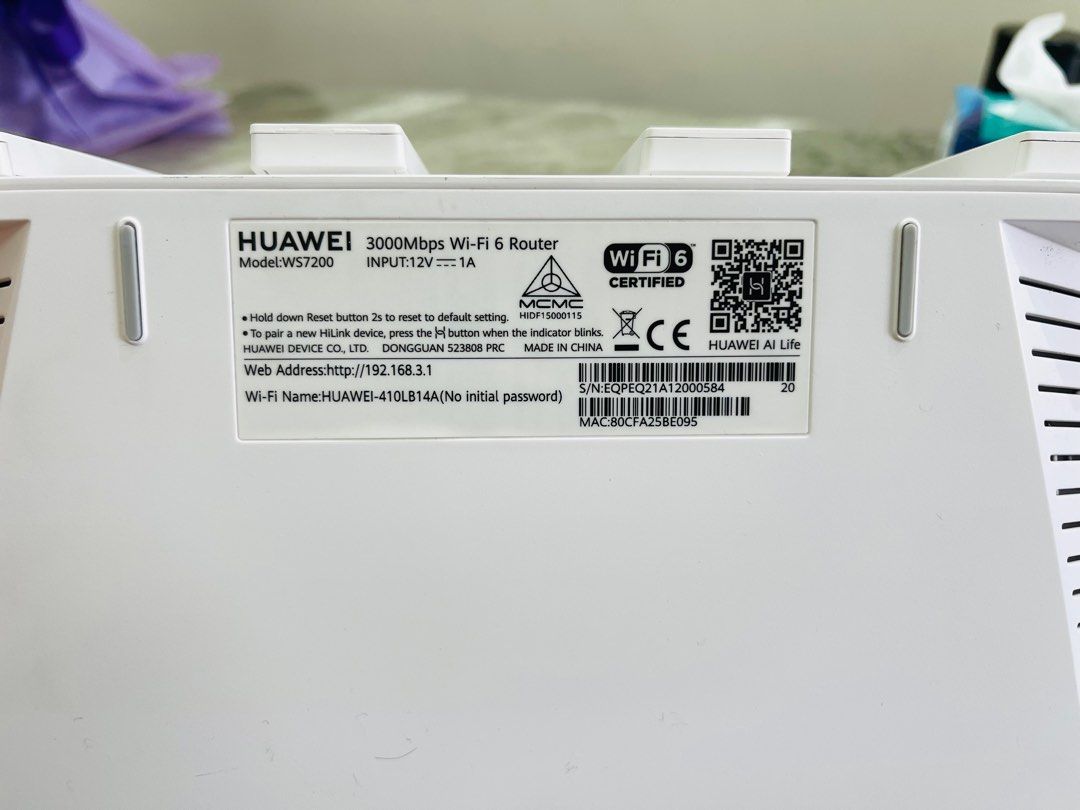 HUAWEI WS7200 (Mesh), 電腦＆科技, 電腦周邊及配件, Wifi及上網相關產品 - Carousell
