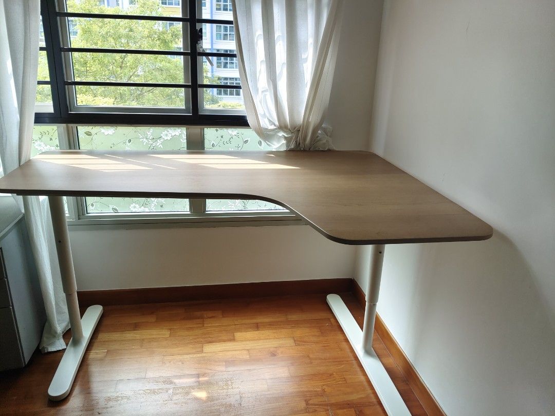 IKEA Corner Table, Furniture & Home Living, Furniture, Tables & Sets on ...