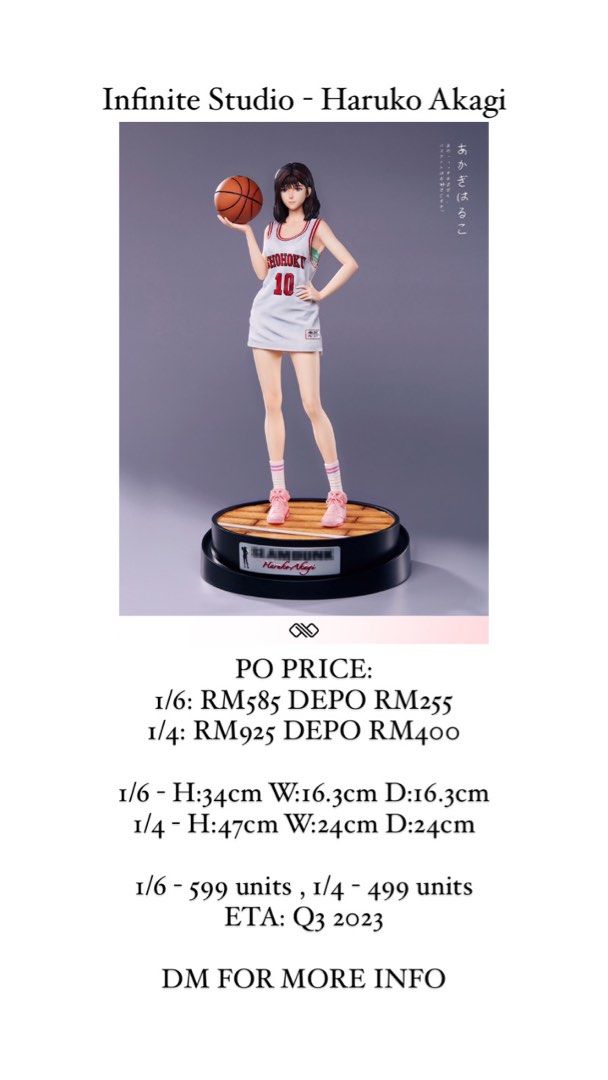 Infinite Studio - Haruko Akagi, Hobbies & Toys, Toys & Games on Carousell