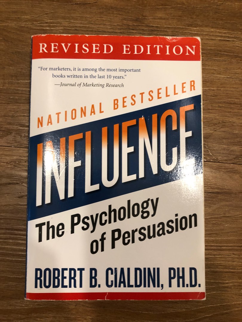 Influence the psychology of persuasion book on Carousell