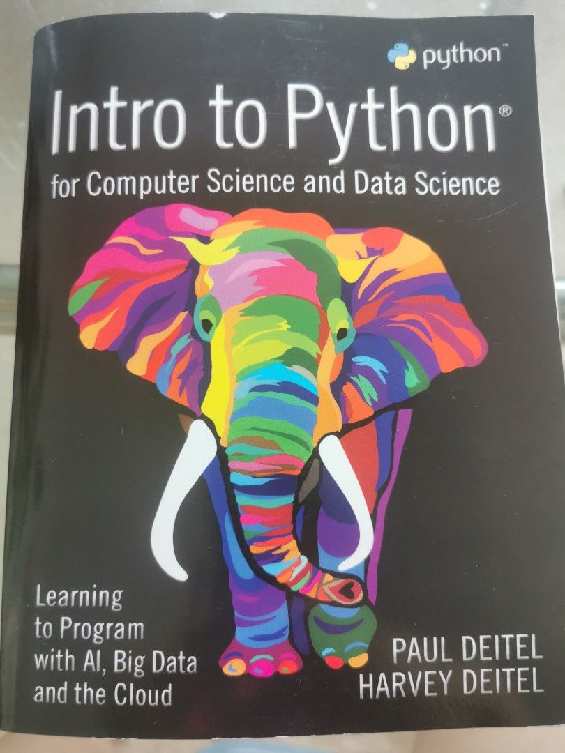 Intro to Python for computer science and data science, Hobbies & Toys ...