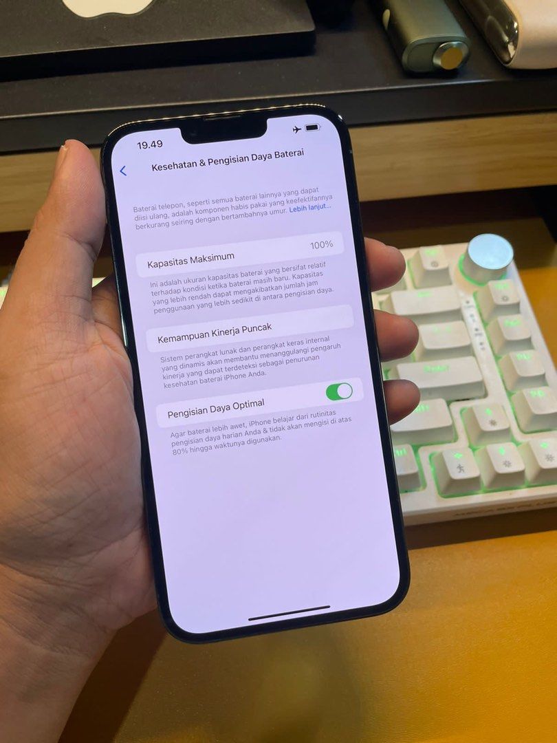 IPHONE 13 PROMAX 128GB IBOX FULLSET ORI, Telepon Seluler & Tablet, iPhone, iPhone 13 Series di ...