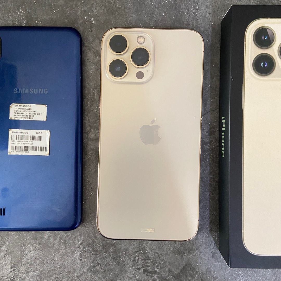 Iphone 13 promax 128gb ibox second, Telepon Seluler & Tablet, iPhone ...