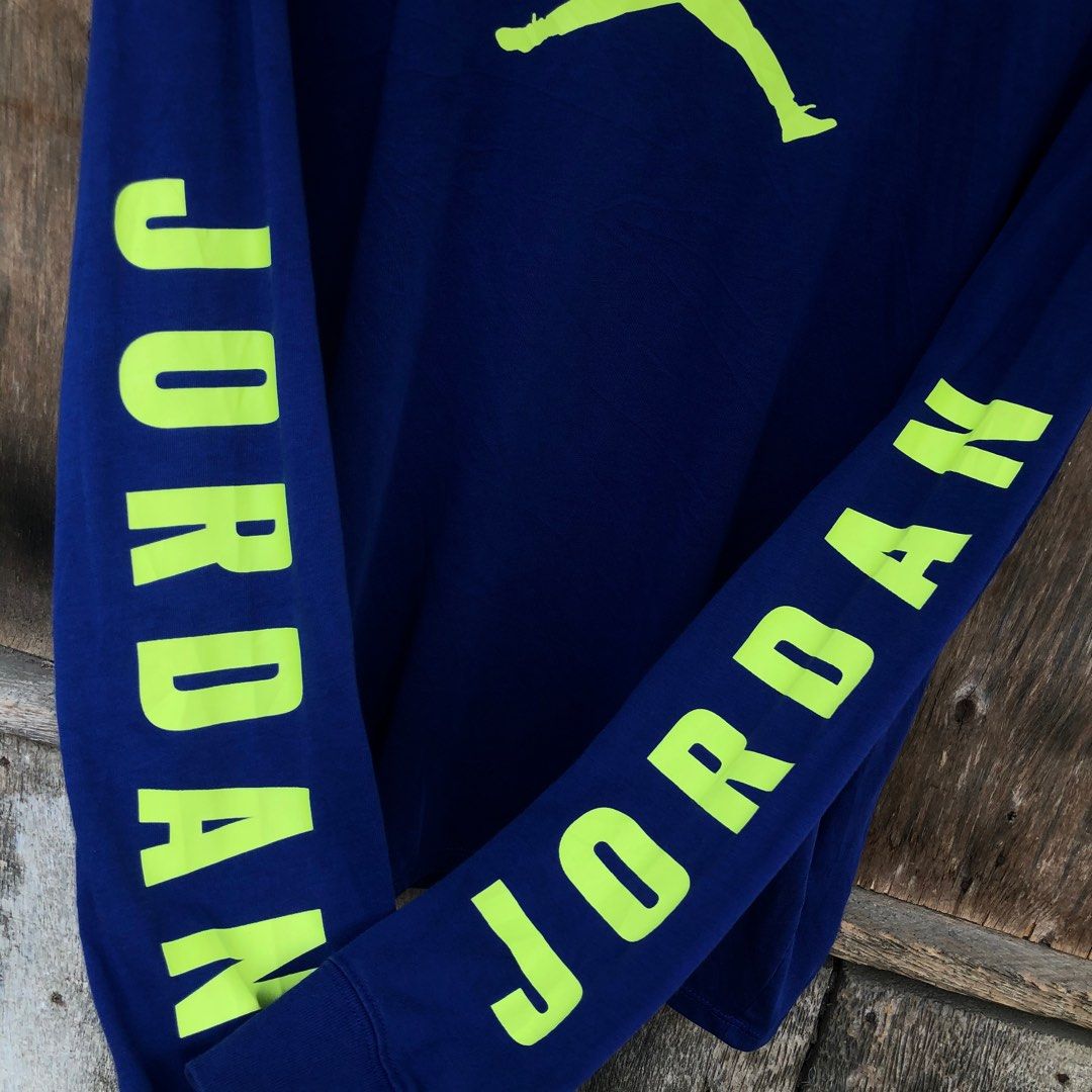 Jordan Side Logo Royal Blue on Carousell