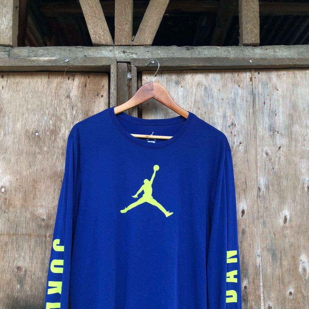 Jordan Side Logo Royal Blue on Carousell