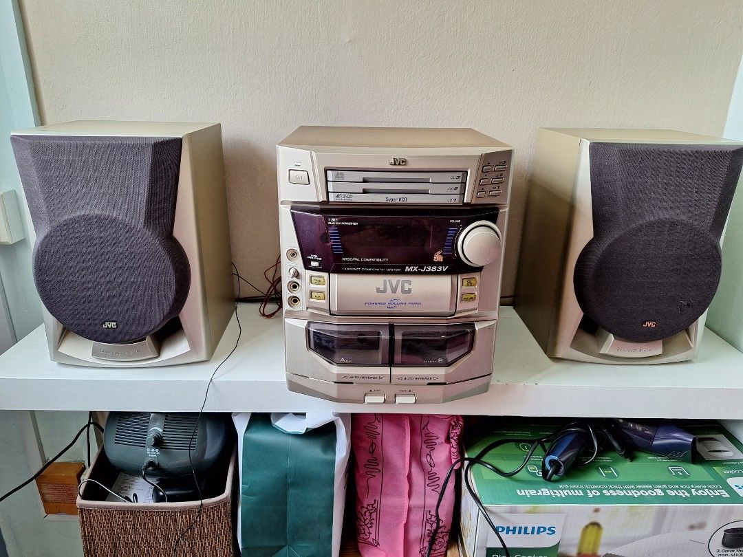 Jvc mini hi-fi, Audio, Other Audio Equipment on Carousell