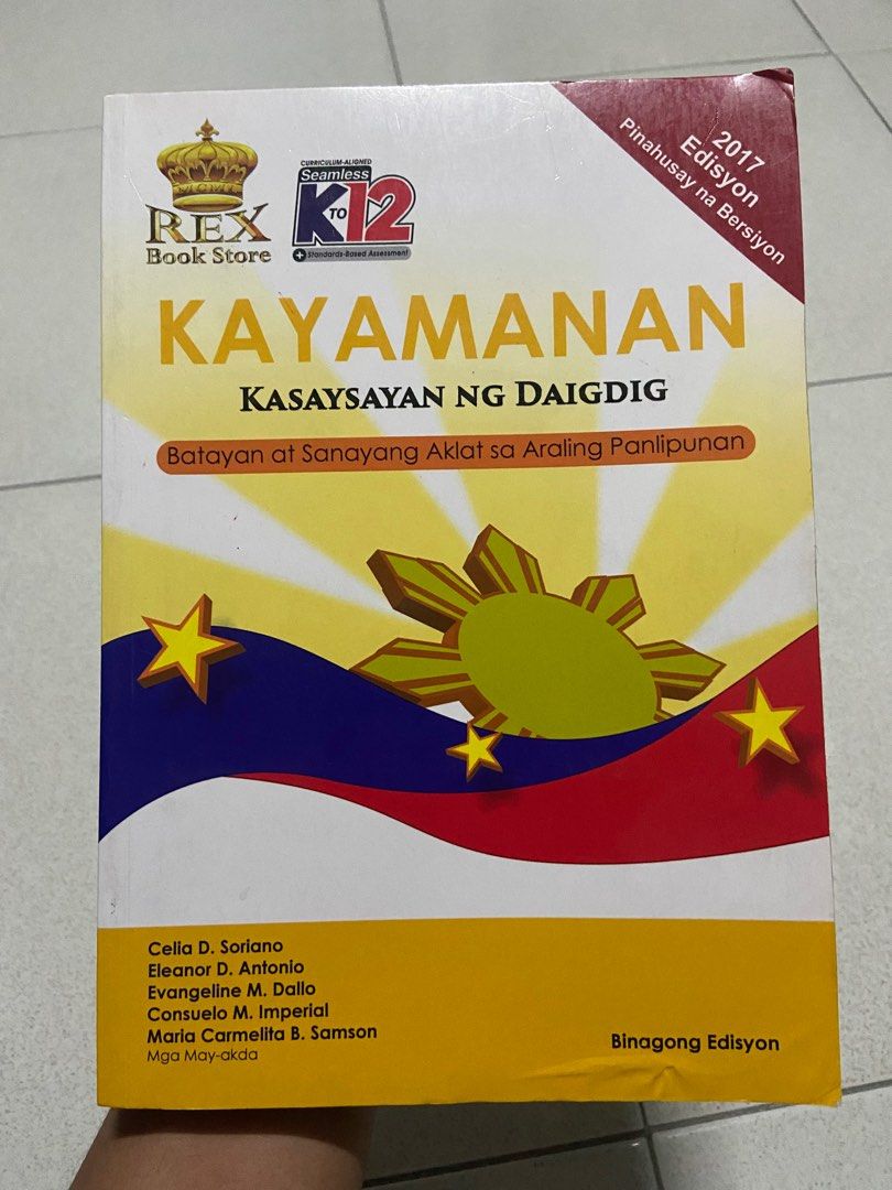 KAYAMANAN KASAYSAYAN NG DAIGDIG 8 (2017 Edition), Hobbies & Toys, Books ...