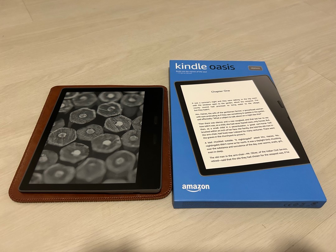 Kindle Oasis latest, Ad- Free, Bought from Amazon 100% authentic ...